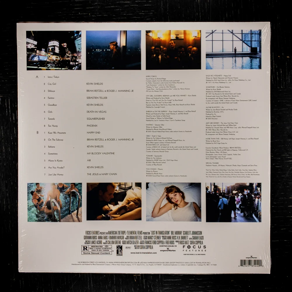Lost In Translation Soundtrack