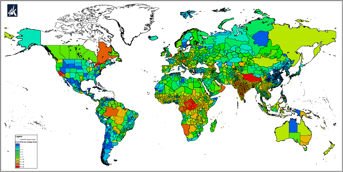 World Maps — 4K Mapping