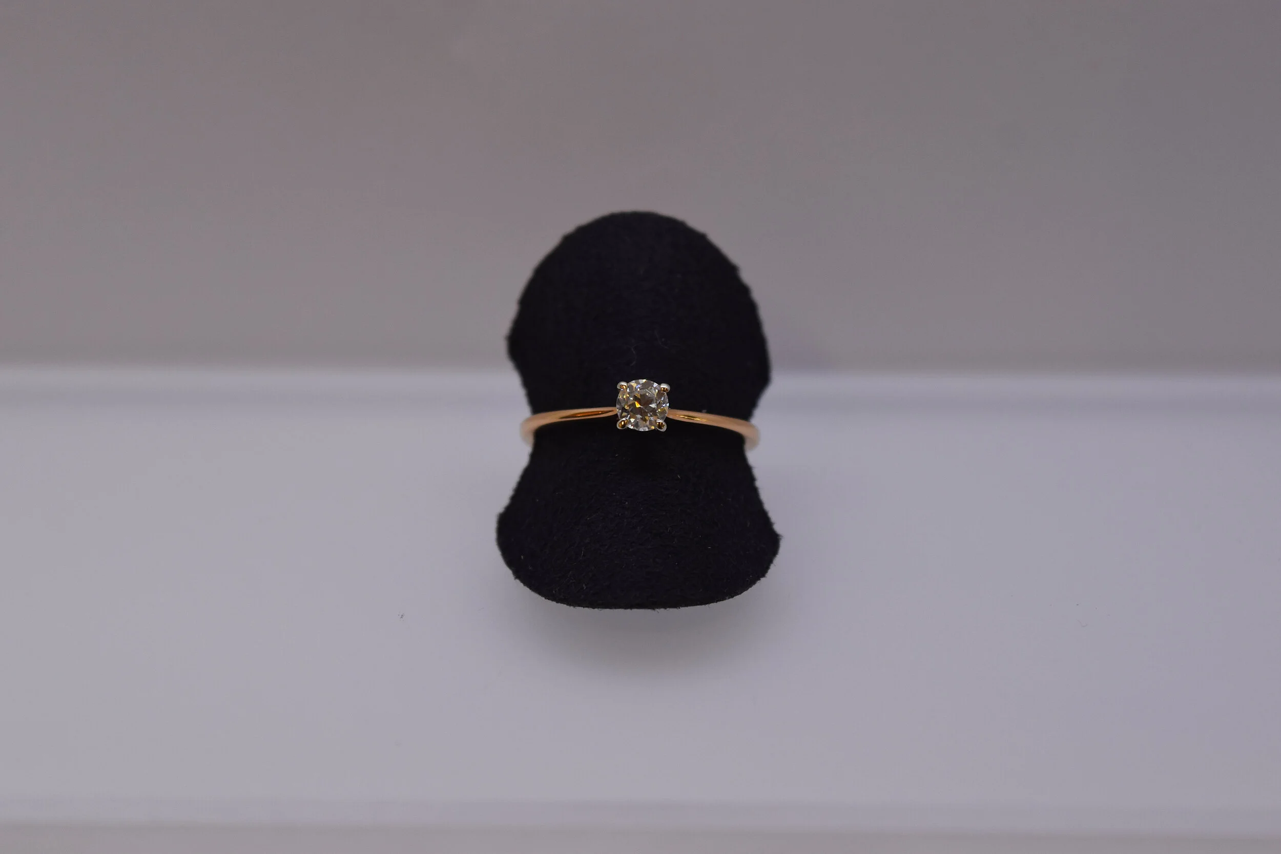 Diamond engagement ring — Tennant and Darragh