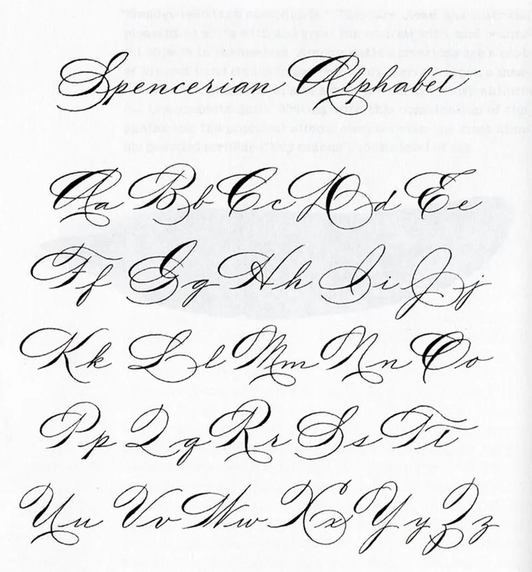 What is Spencerian Calligraphy? — Wild Sea Calligraphy - Modern ...