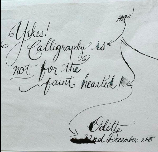 How Can I Improve My Calligraphy? — Wild Sea Calligraphy - Modern ...