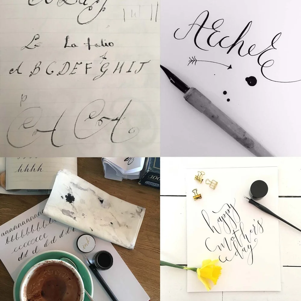 My calligraphy journey — Wild Sea Calligraphy - Modern Calligraphy ...