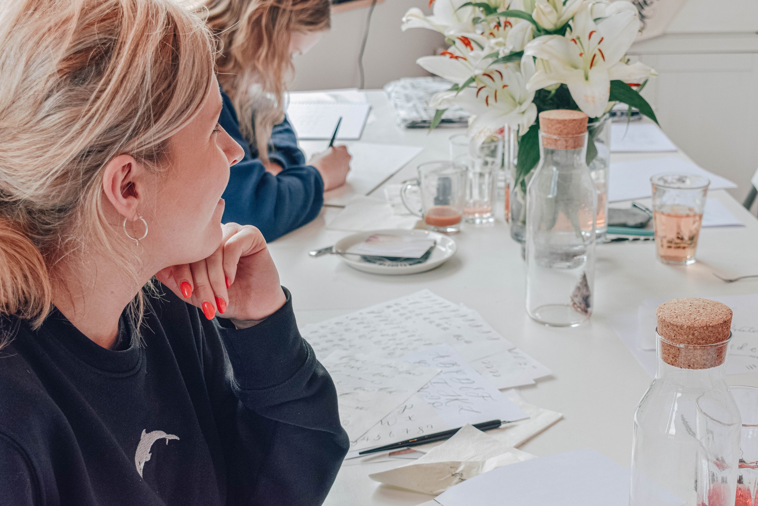 Calligraphy Workshops — Wild Sea Calligraphy - Modern Calligraphy ...