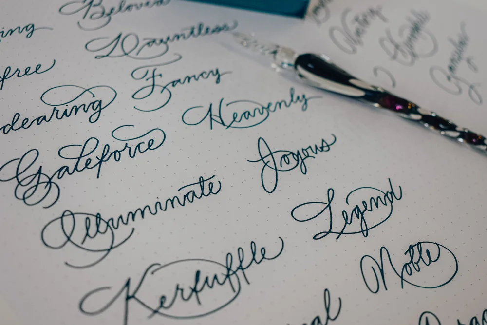Embracing Elegance - The Art of Learning Cursive Calligraphy — Wild Sea ...