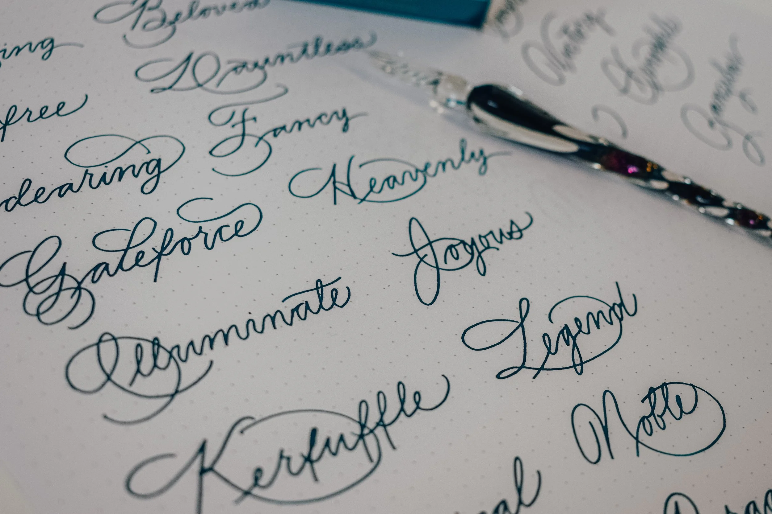 Embracing Elegance - The Art of Learning Cursive Calligraphy — Wild Sea ...
