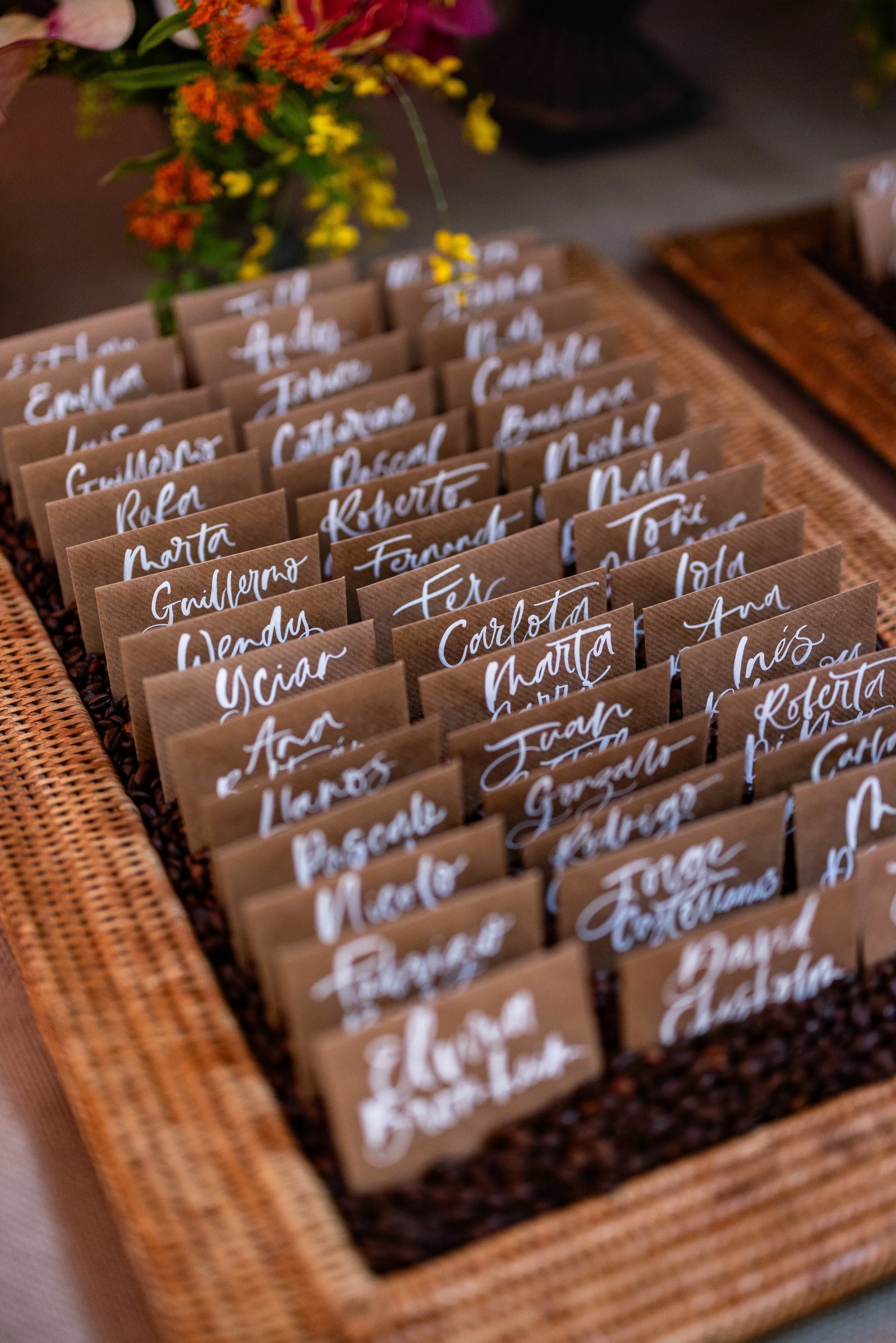 Brush Lettering for an Extravagant London Birthday Party with ...