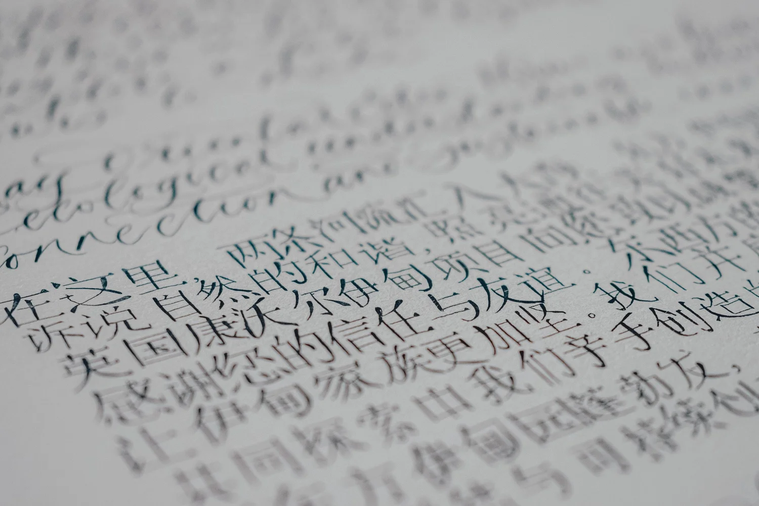 Creating a Calligraphy Piece for the Eden Project and Oriental Eden ...