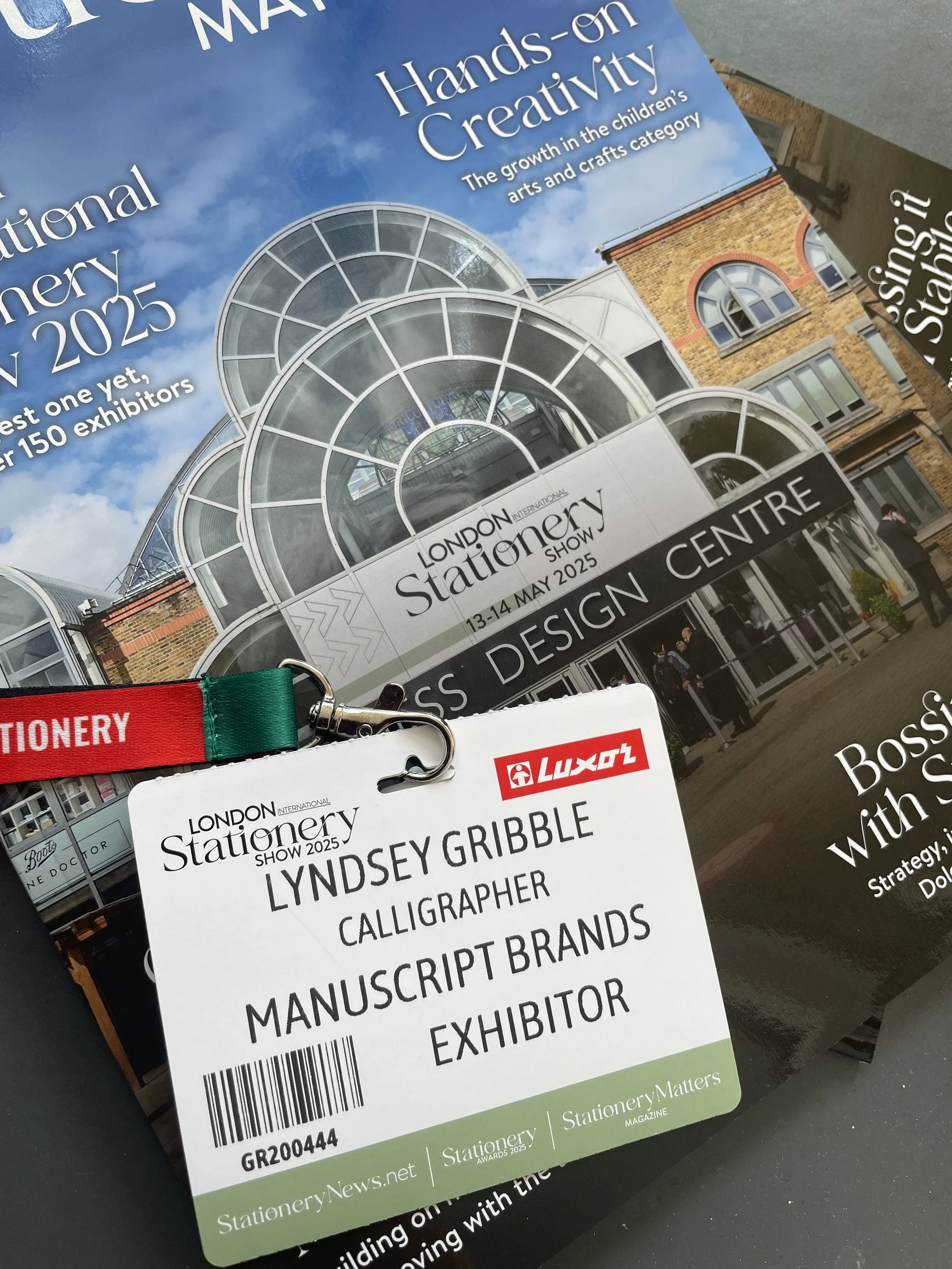 London Stationery Show 2025 with Manuscript Pen Company — Wild Sea ...