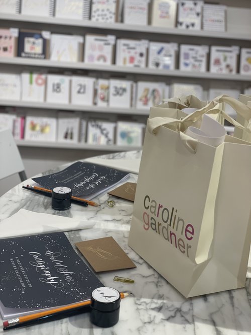 Beginner Modern Calligraphy Workshop at Caroline Gardiner, Marylebone ...