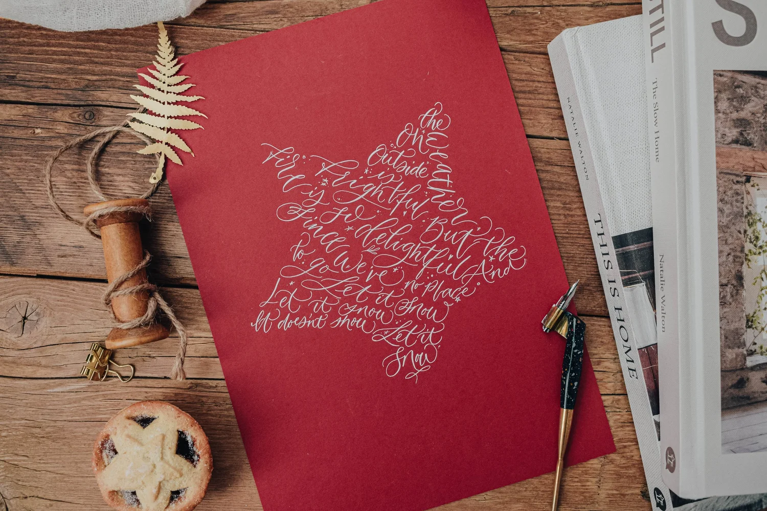 Festive Calligraphy Projects on Patreon — Wild Sea Calligraphy - Modern ...