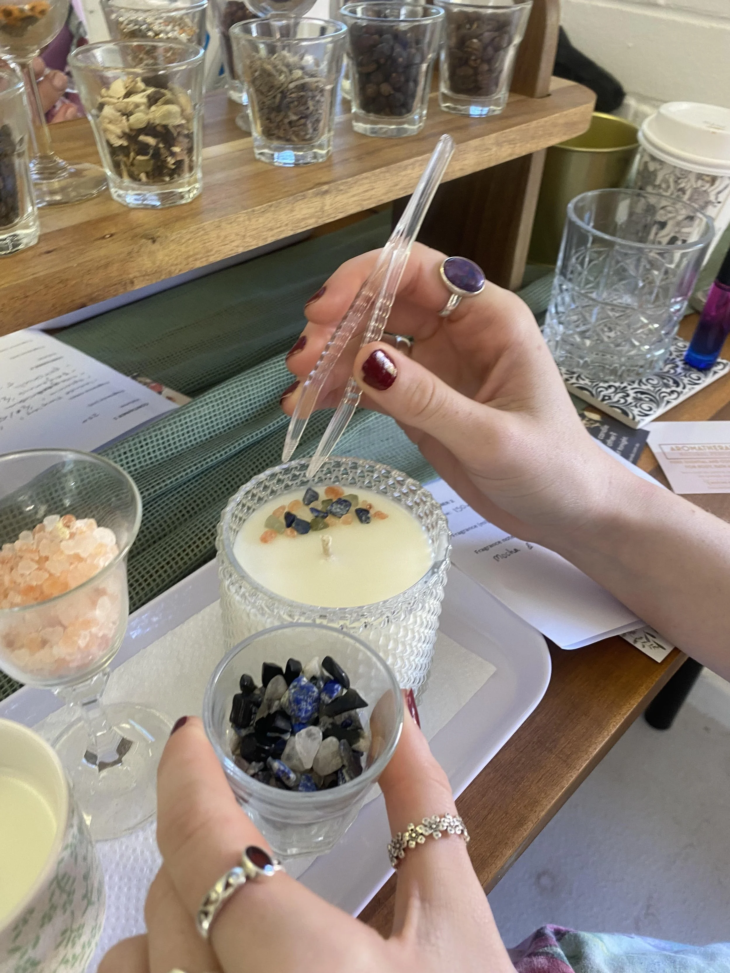 Workshops — Bespoke Blends | Soy Aromatherapy Candles + Essential Oils ...