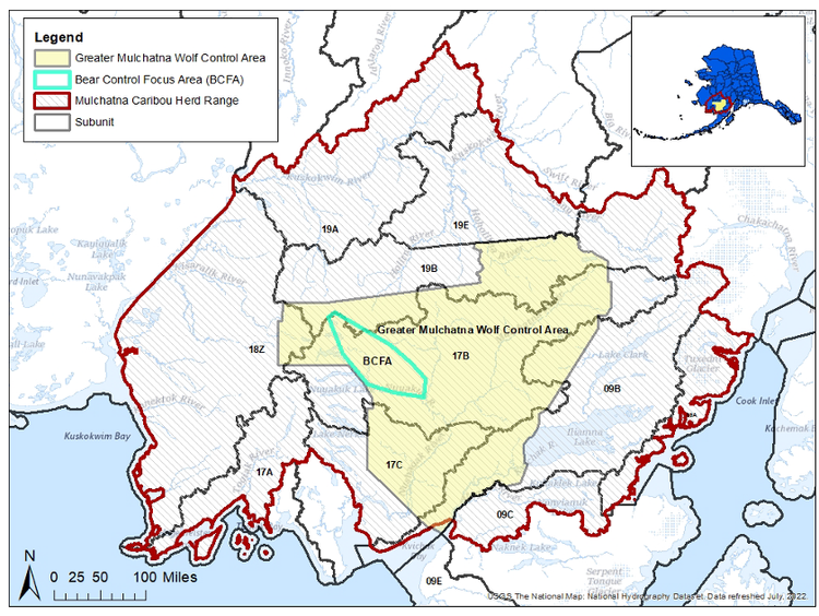 Mulchatna Predator Control | Alaska Wildlife Alliance (AWA)