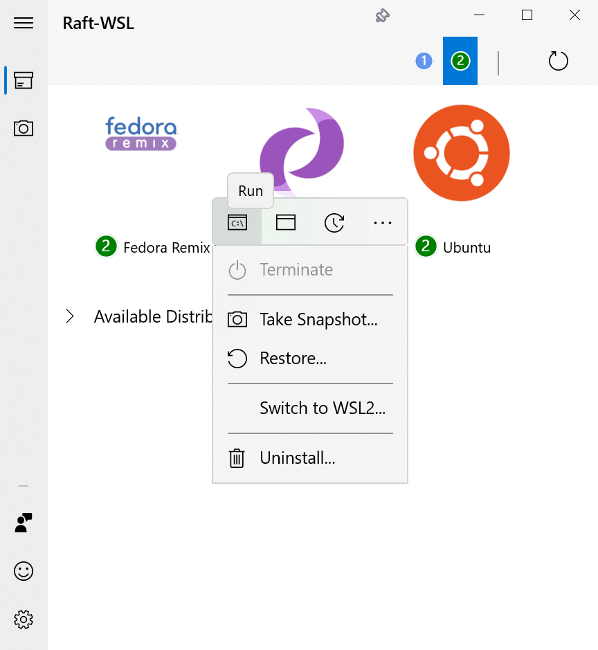 Raft WSL — Whitewater Foundry