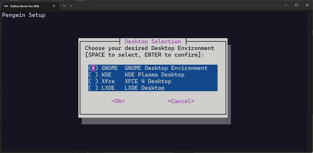 Fedora Remix for WSL 39 Released — Whitewater Foundry