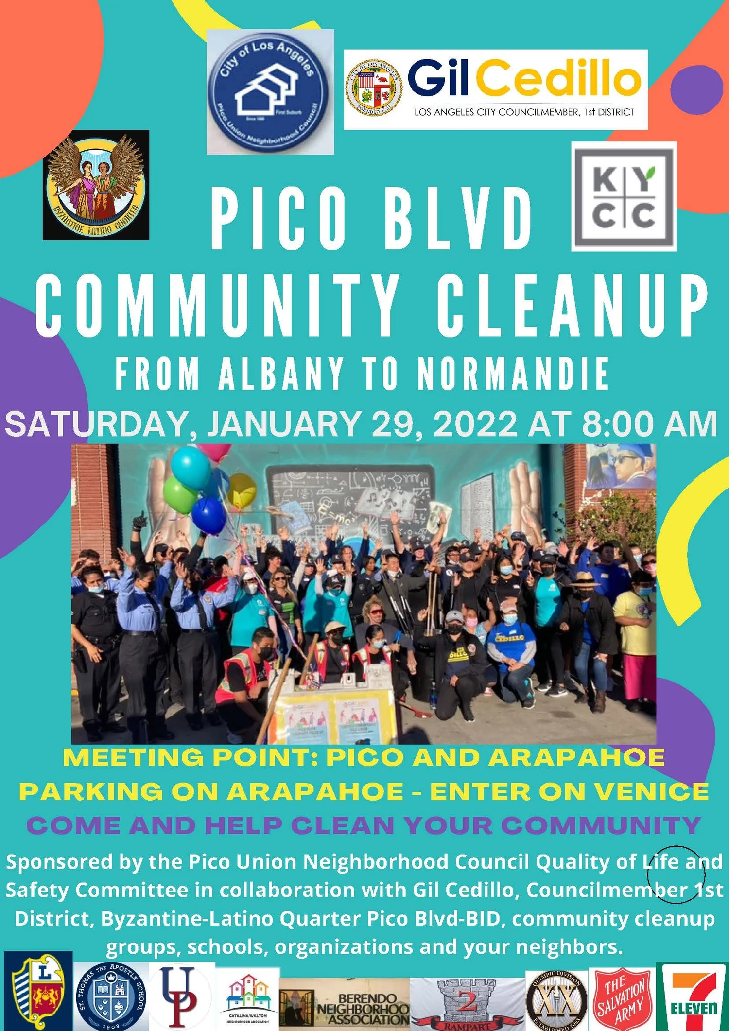 Pico Blvd. Community Cleanup — Byzantine-Latino Quarter Pico Business ...