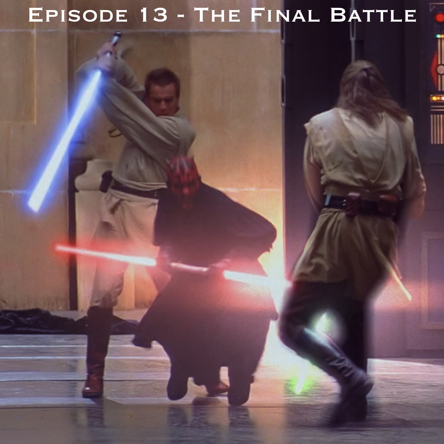 The Phantom Menace Darth Maul Fight