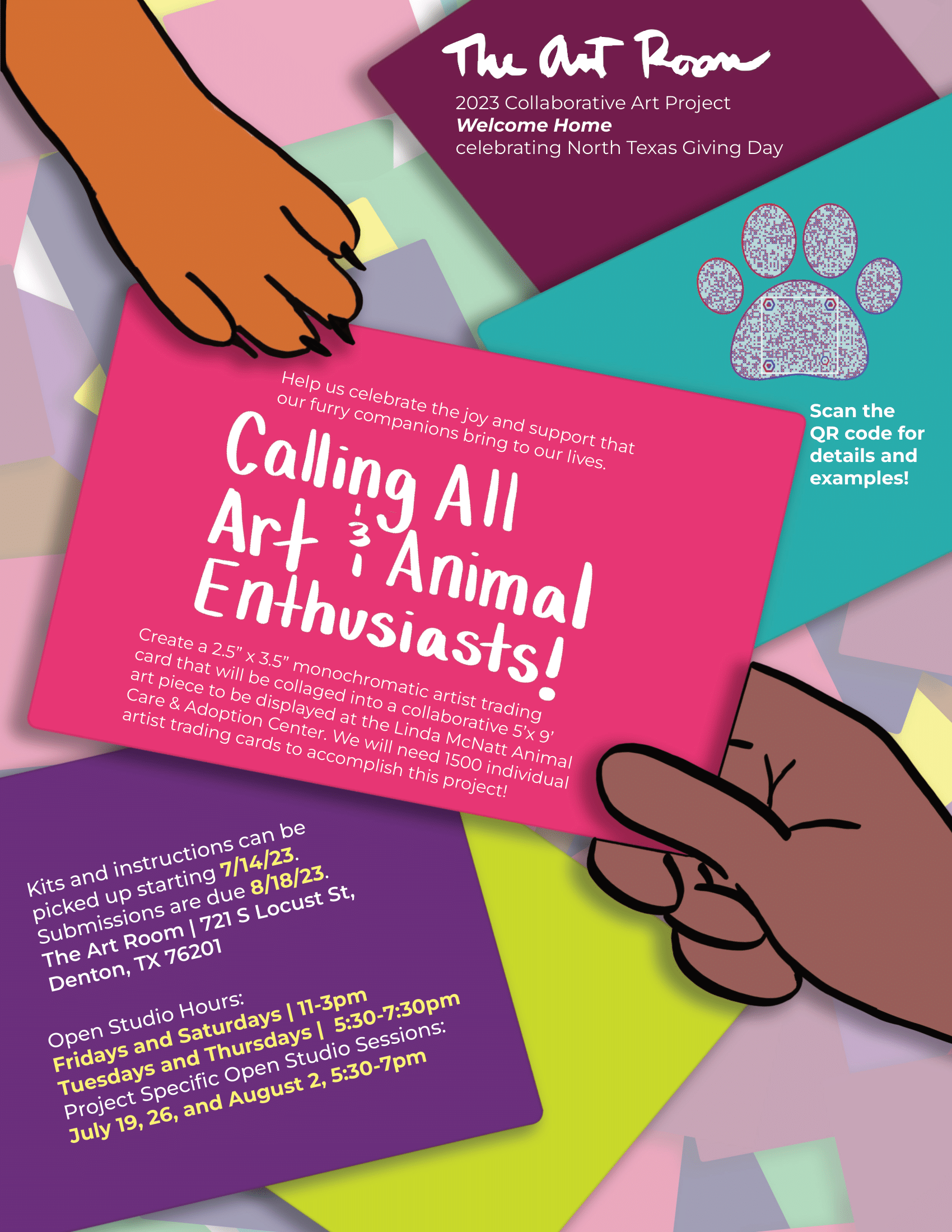 News from The Art Room I Our 2023 Collaborative Community Art Project ...