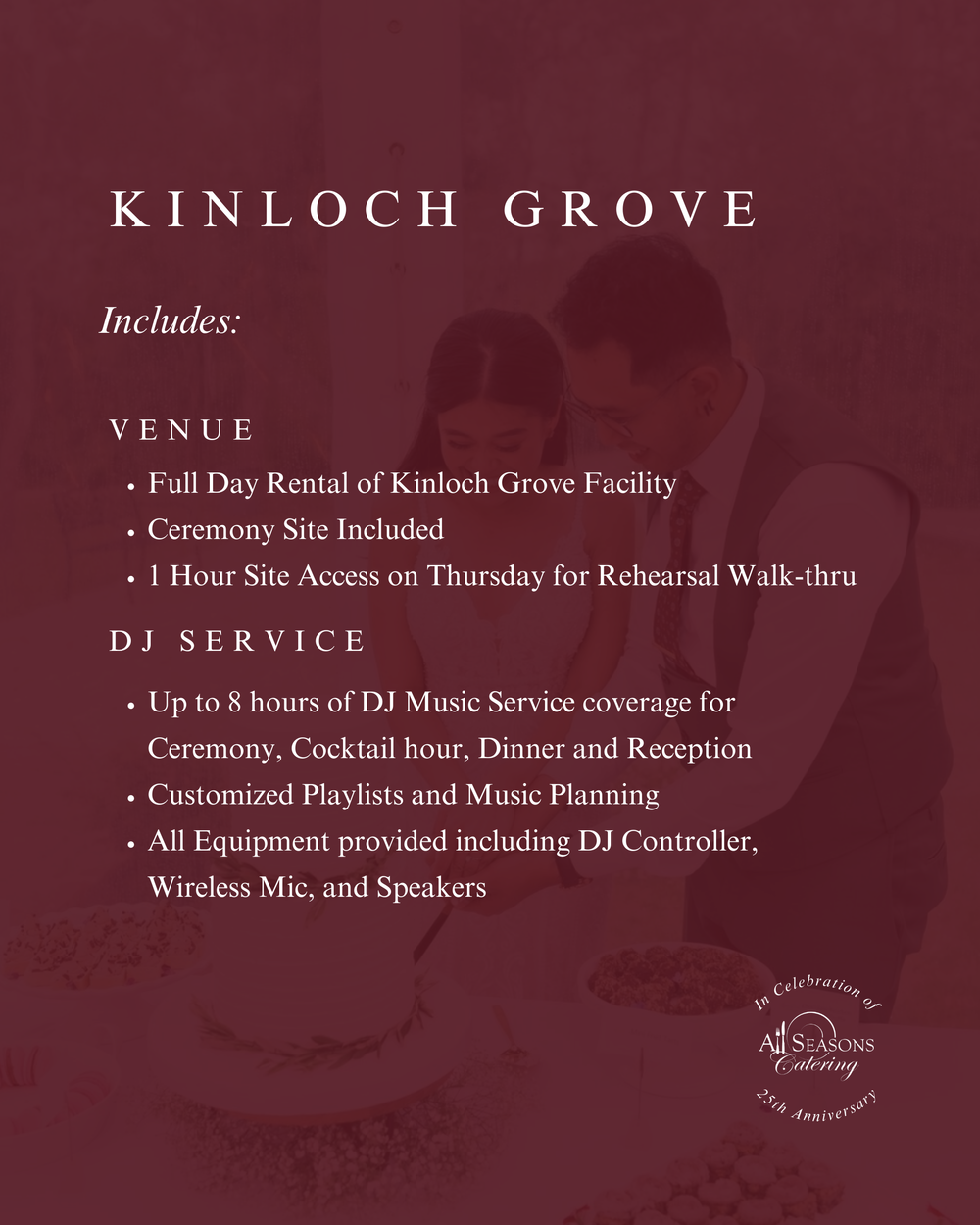 Kinloch Grove - Manitoba Wedding Venue