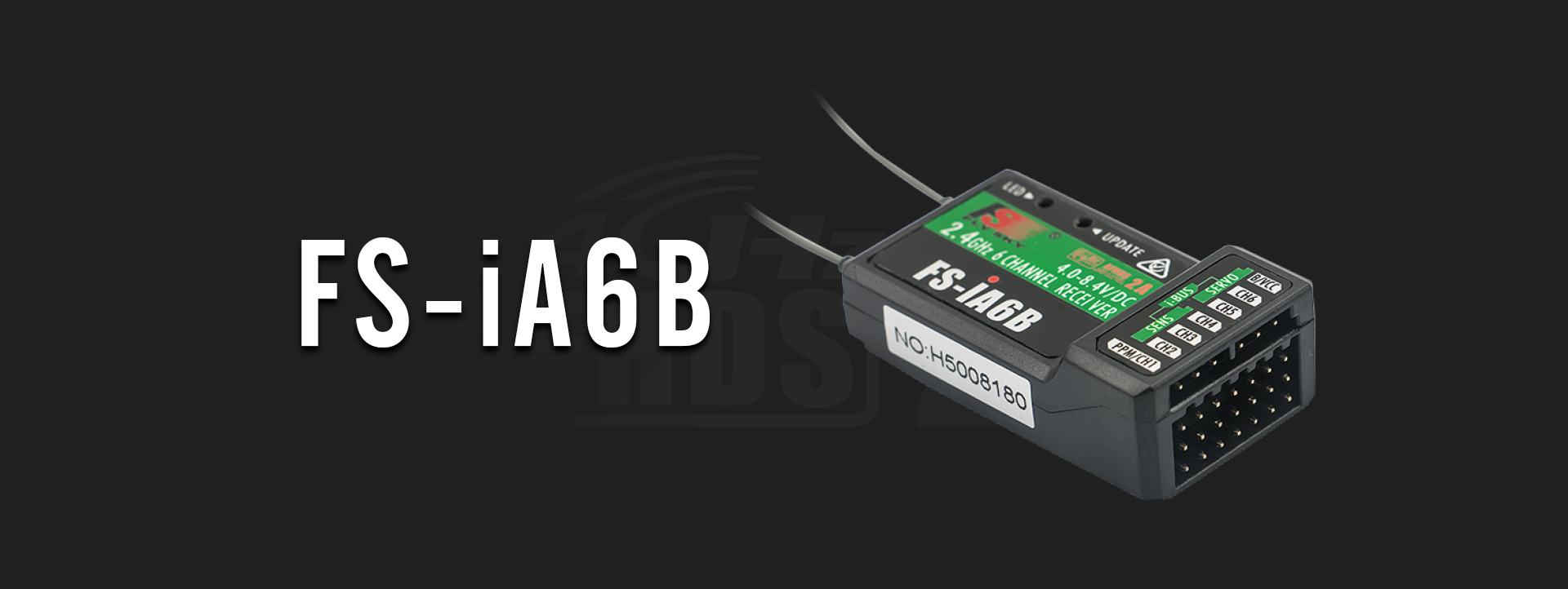 FLYSKY RECEIVER FSIA6B