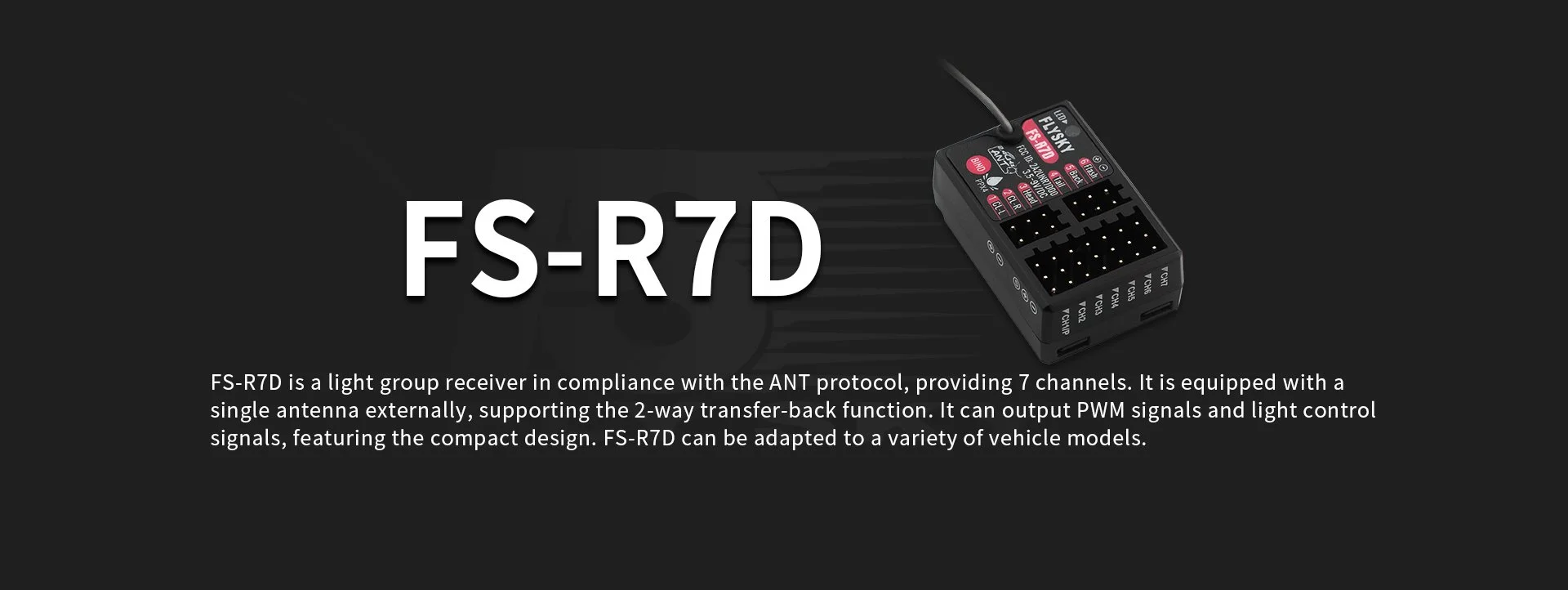 R7D SPECIFICATIONS | Flysky