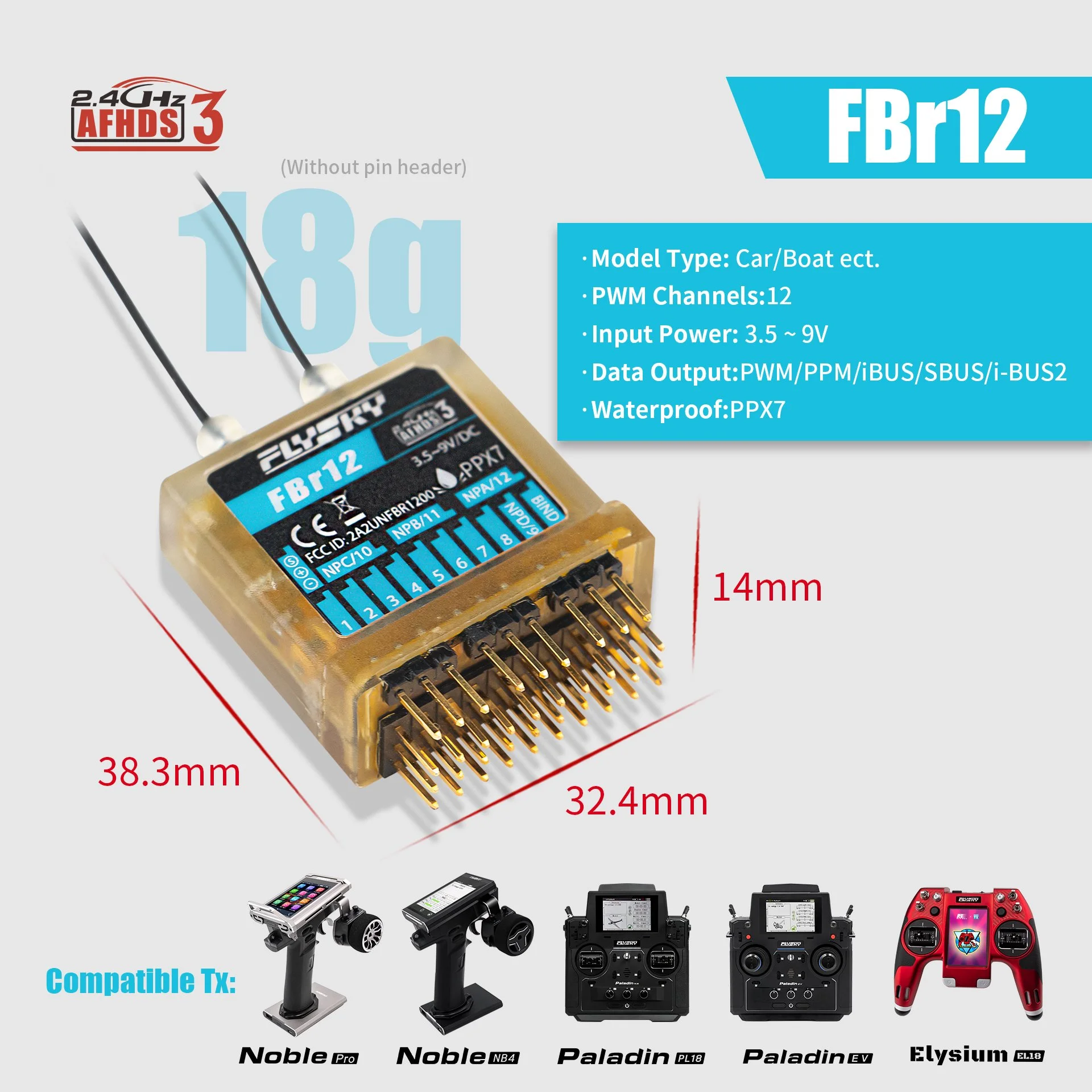 FBr12-ACCESSORIES | Flysky