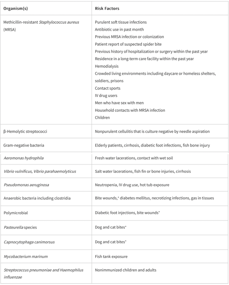 Getting Under The Skin: Approach to Antibiotic Selection for Cellulitis ...
