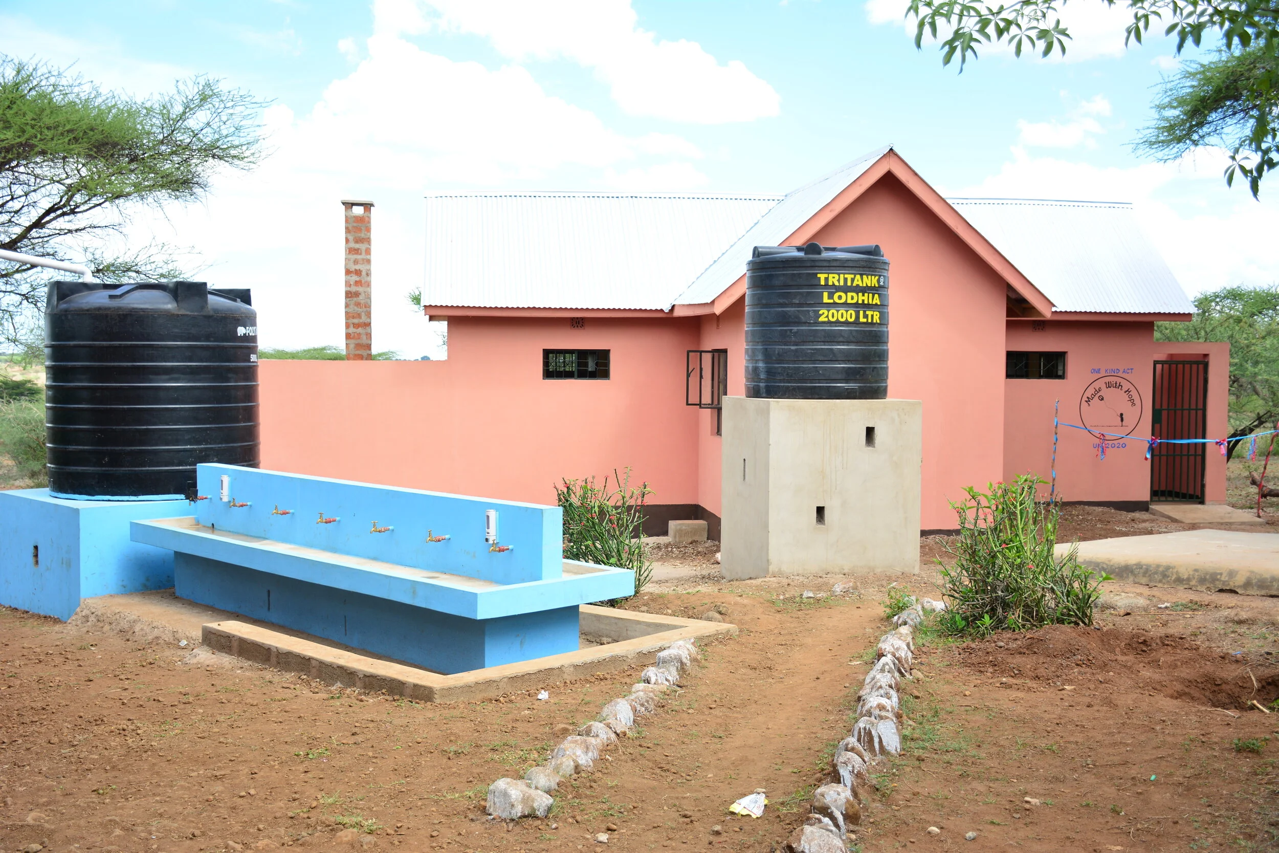 Mshikamano Girls Toilet Block — Made With Hope