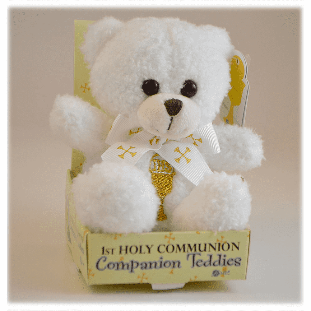 First Communion Teddy Bear — Good Shepherd Books & Gifts