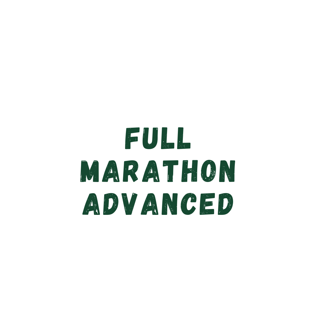 18-Week Full Marathon Training Plan - Advanced — STEPH PI RUNS
