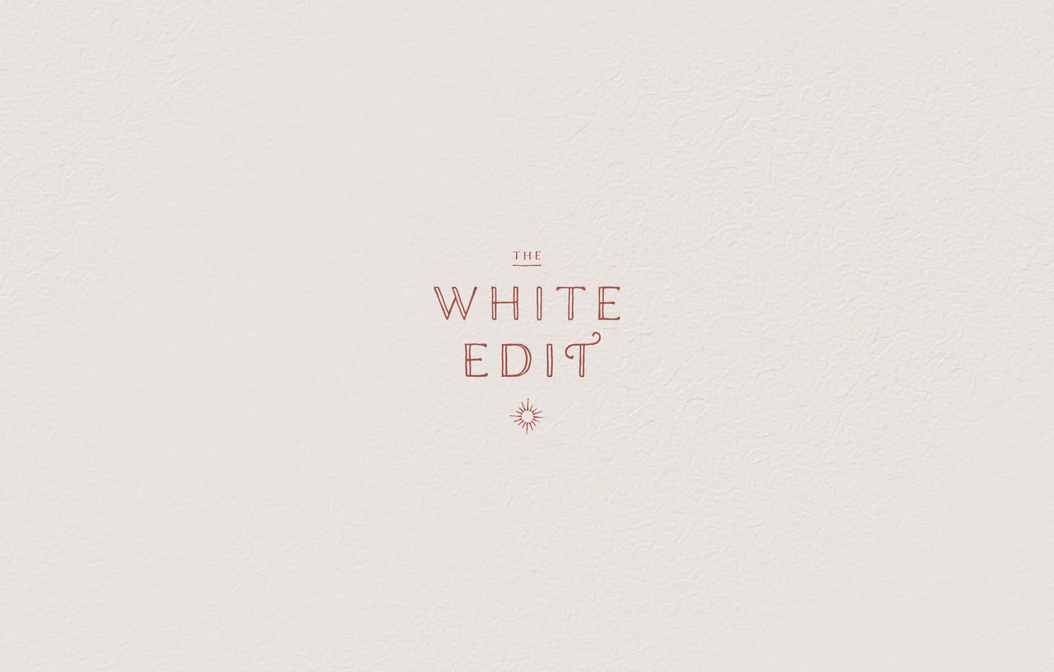 Brand Identity, Website Design for The White Edit — Making Waves Design ...