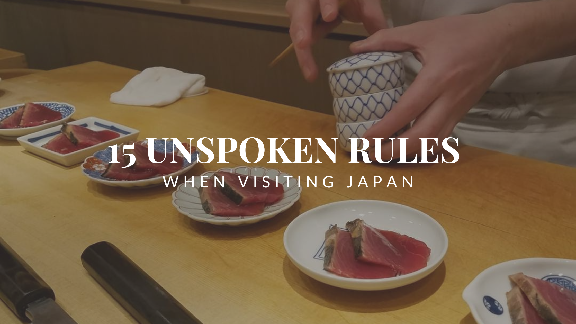 15 Unspoken Rules When Visiting Japan