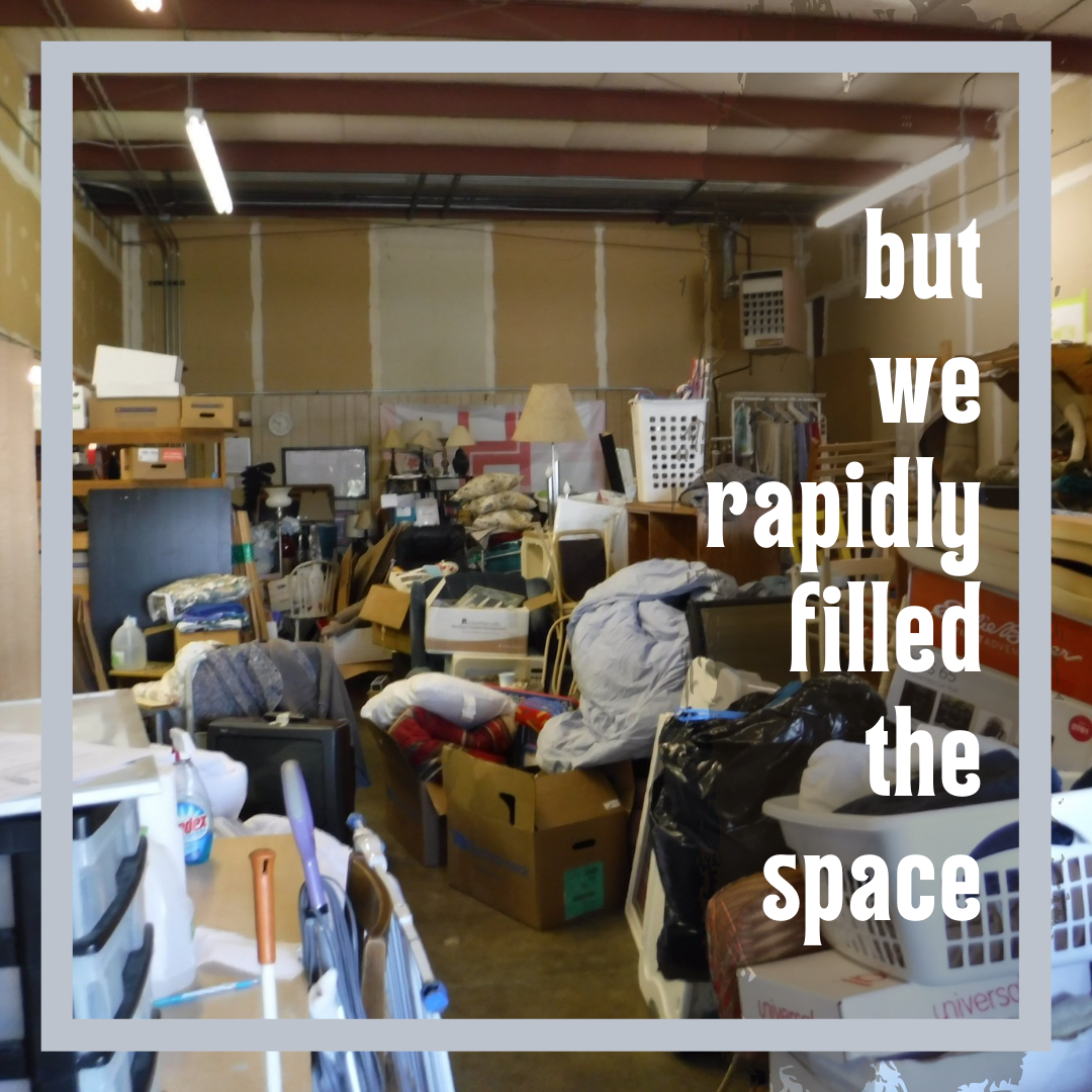 HiH - garage to warehouse — Houses into Homes, Iowa City, IA