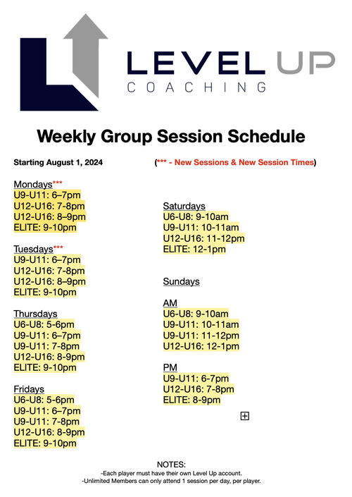 Private Soccer Training | Indoor Soccer | Level Up Soccer Coaching ...
