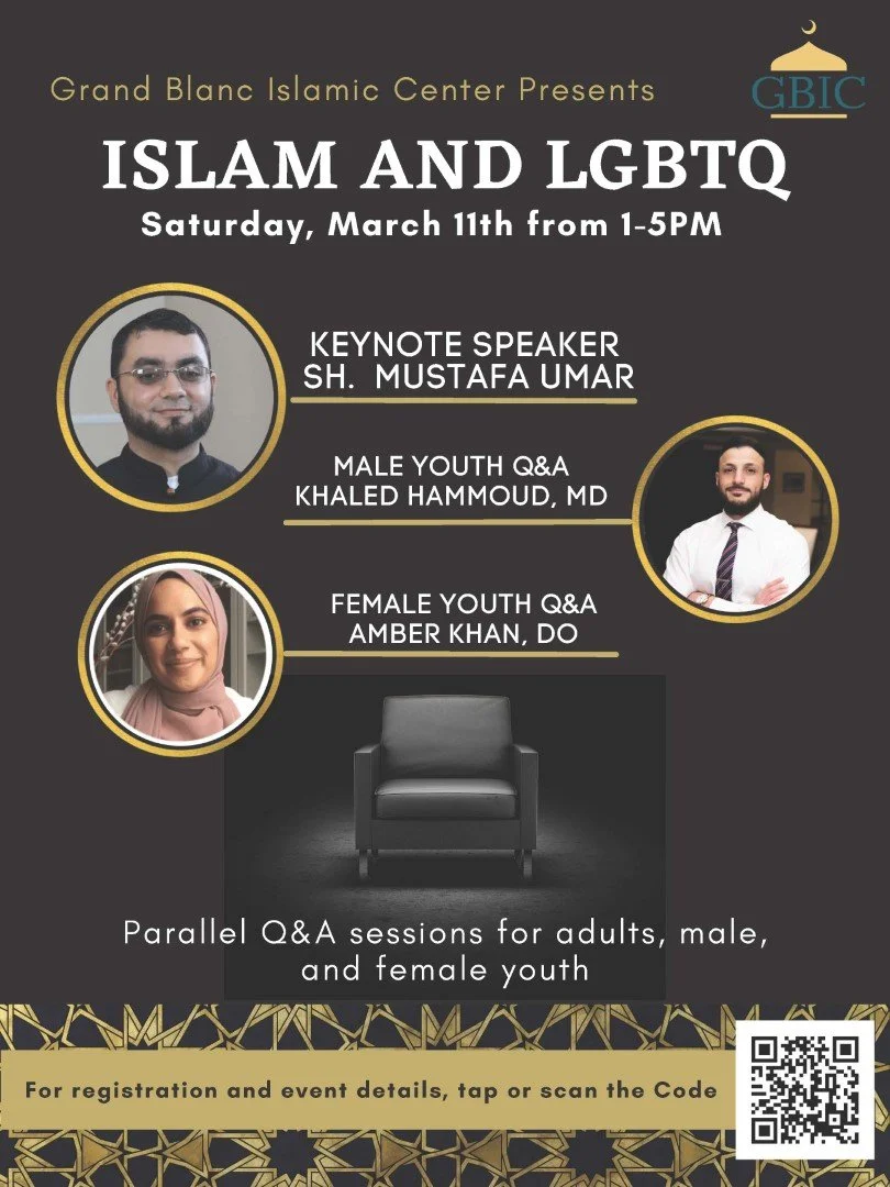 Conference - Islam & LGBT — GBIC | Grand Blanc Islamic Center