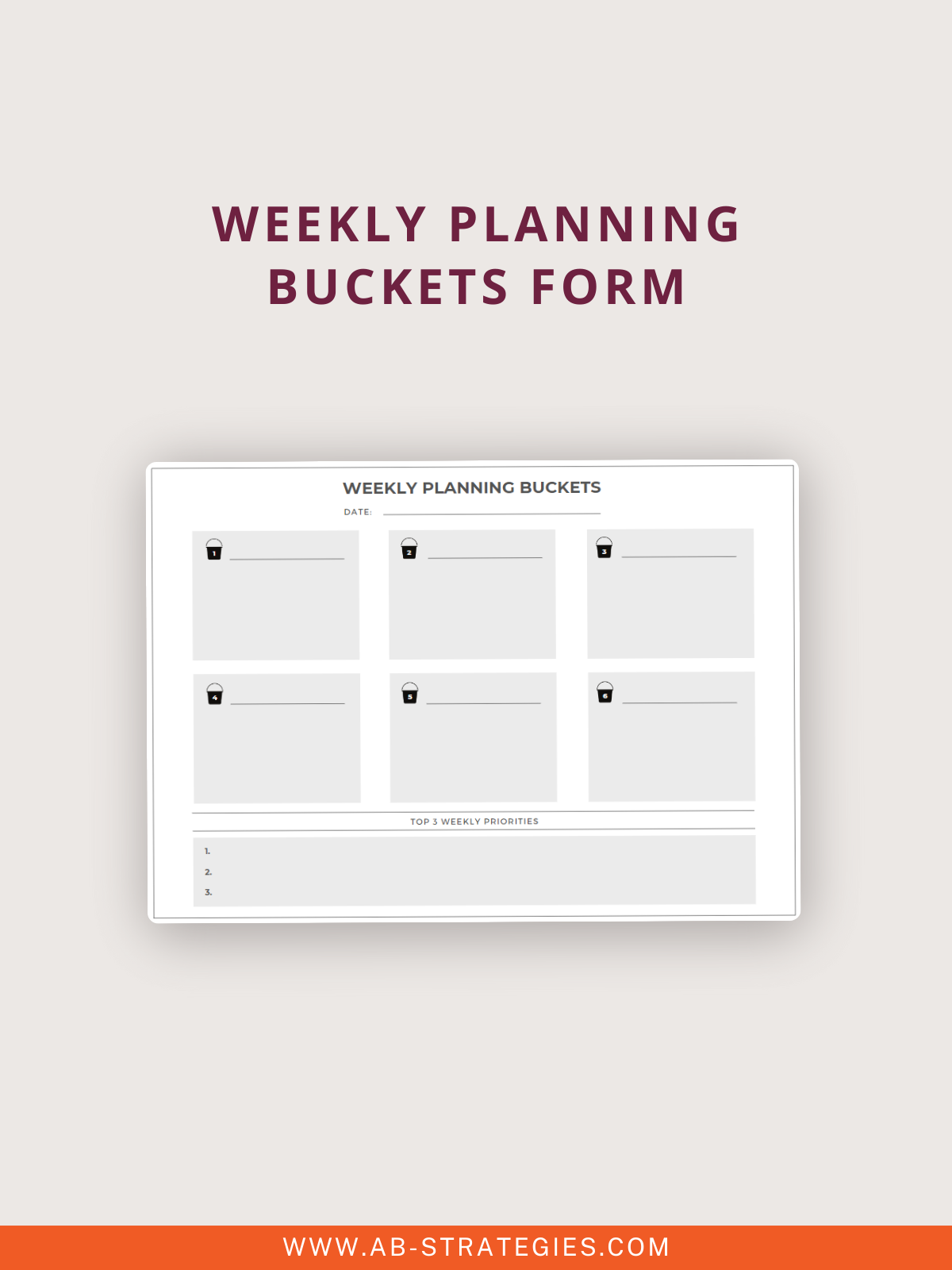 ADHD Success Planner — AB strategies