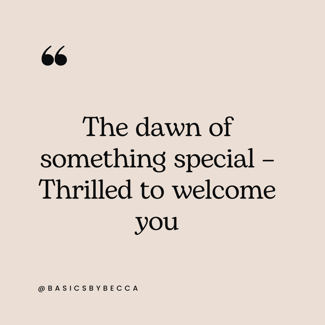 100 Unique Captions for Launching a New Business — Basics by Becca