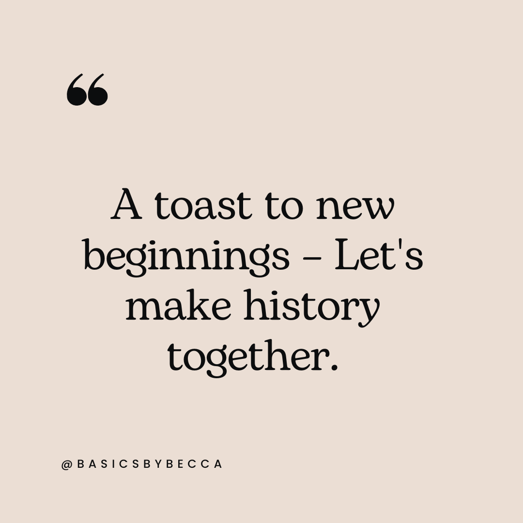 100 Unique Captions for Launching a New Business — Basics by Becca