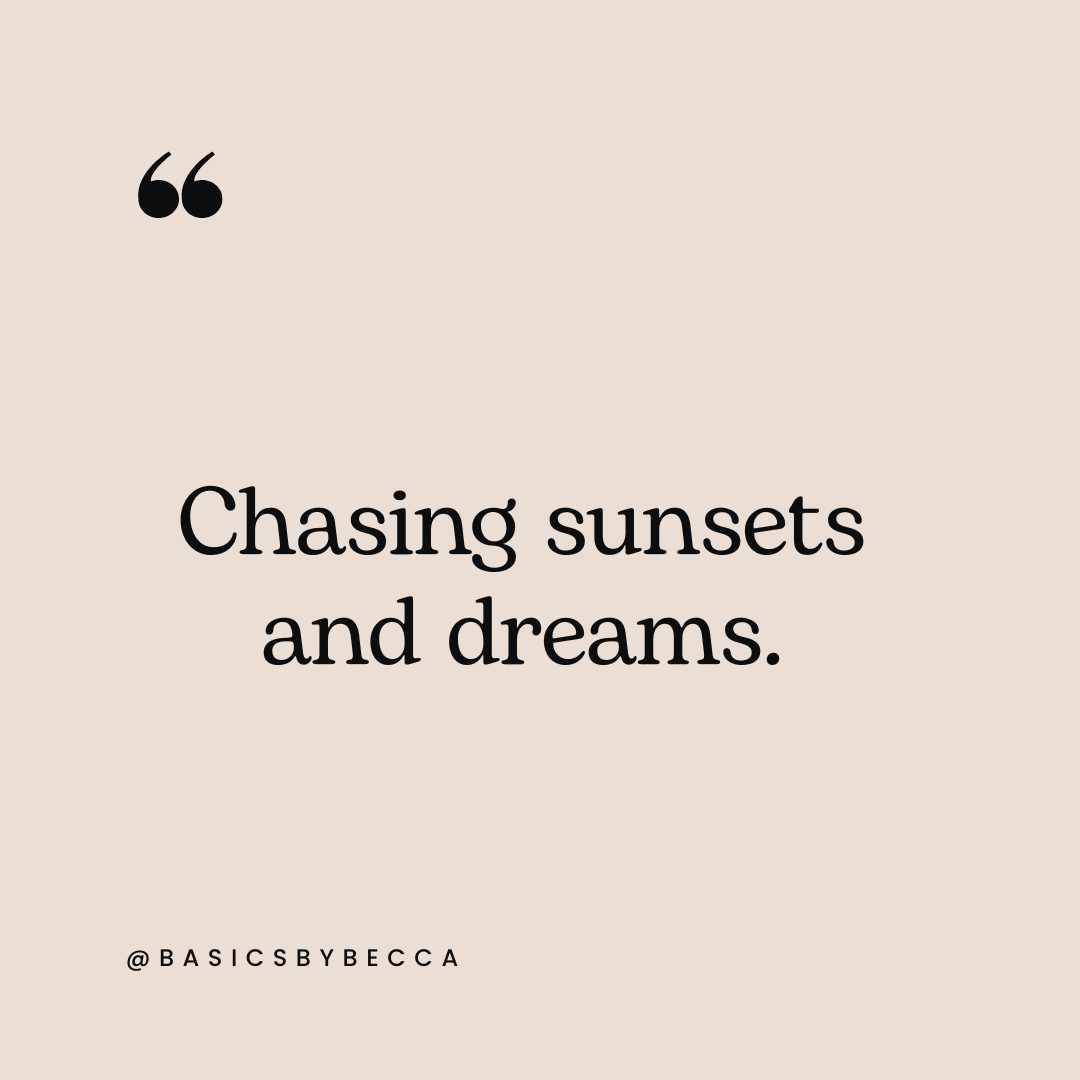 100 Short Instagram Captions and Sayings About Living Life — Basics by Becca