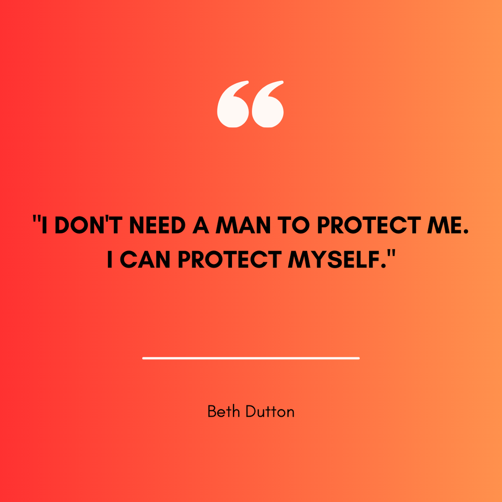 25 Inspirational Beth Dutton Quotes to Motivate You Today — Basics by Becca