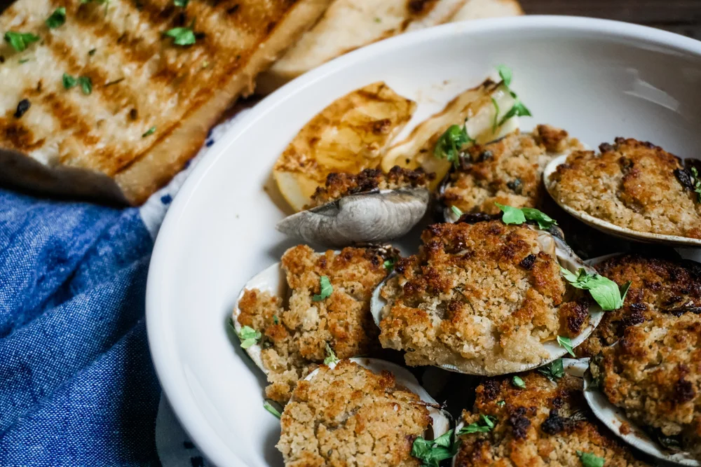 Baked Clams - Dish It Girl Recipe Box