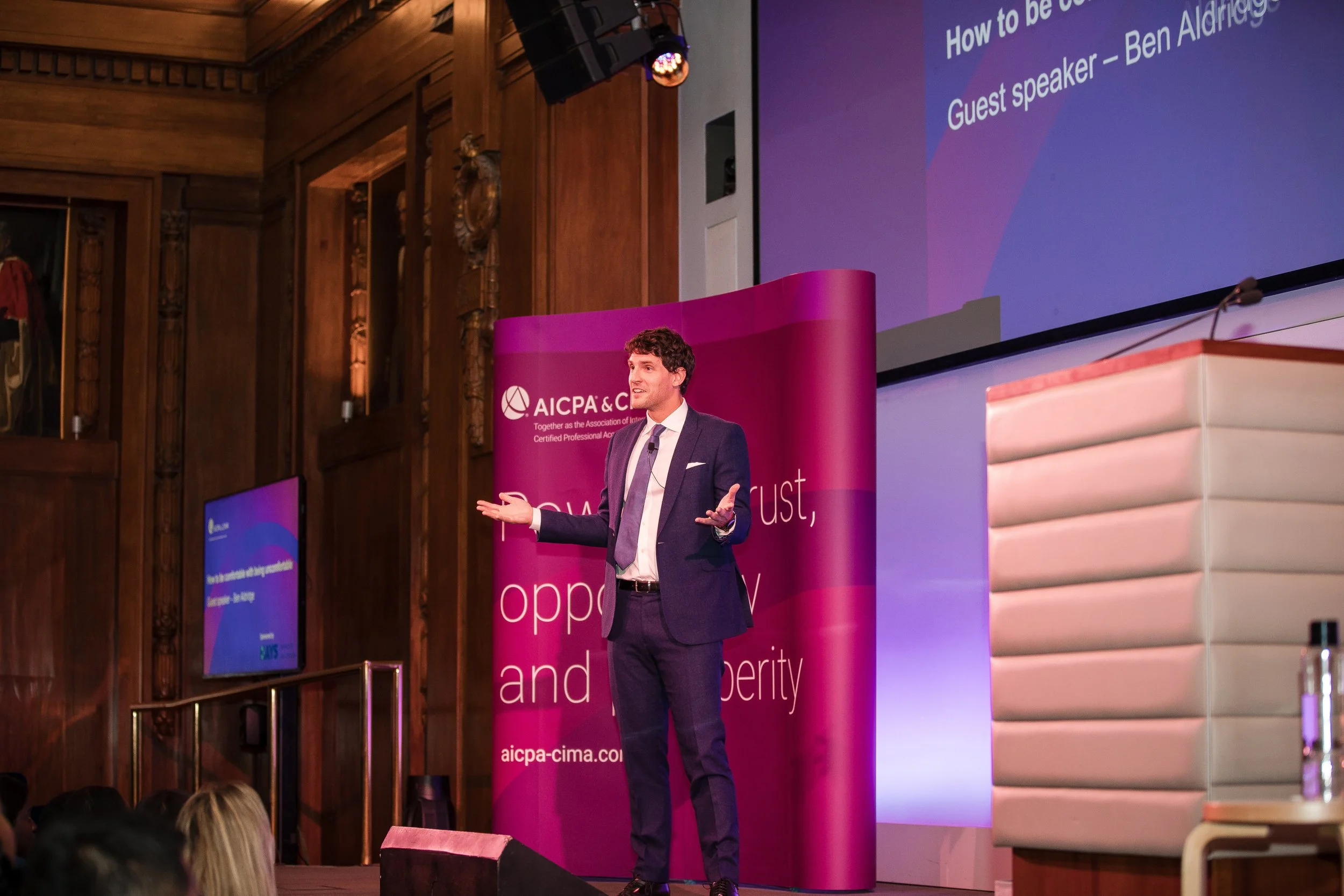 Speaking — Ben Aldridge