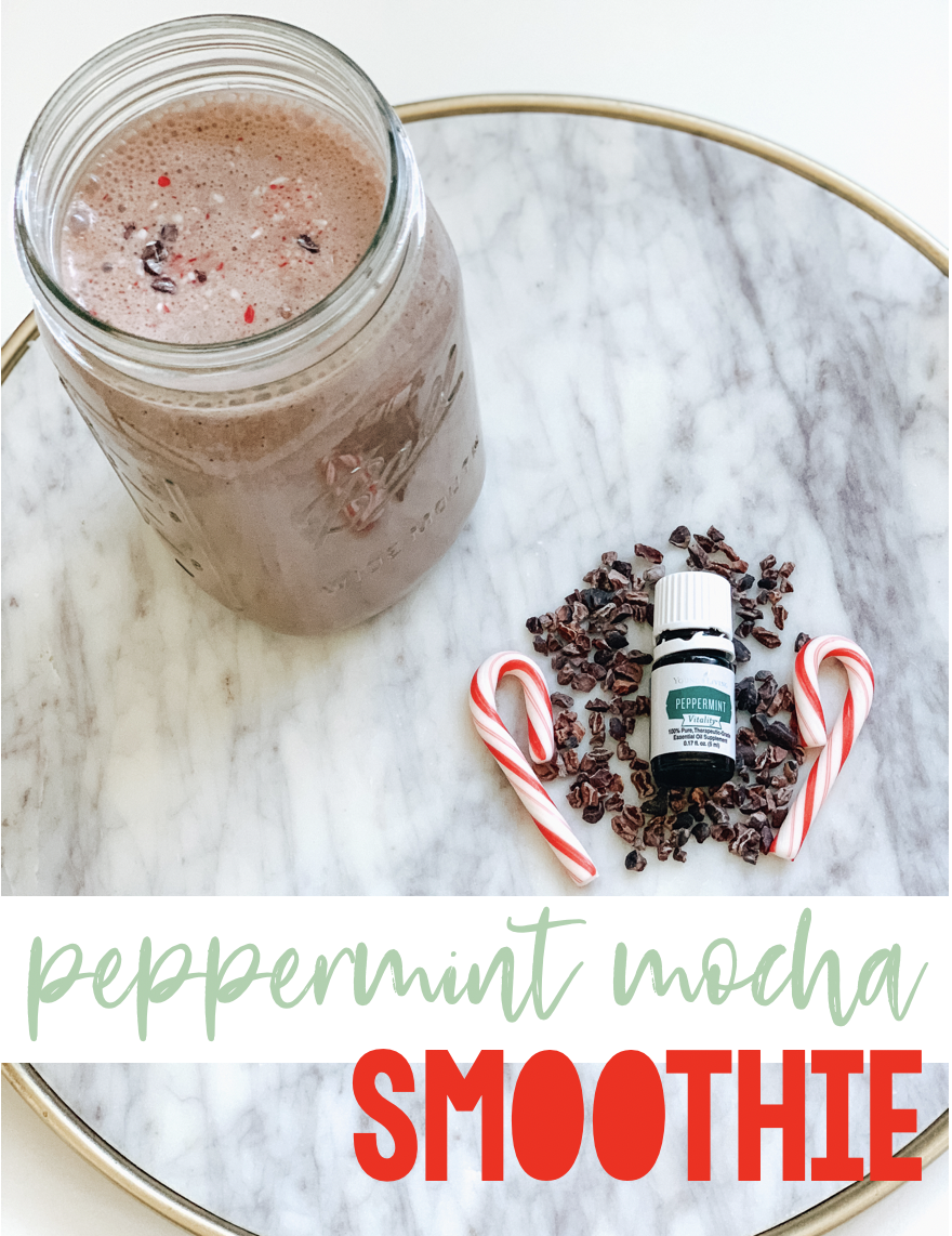 Peppermint Mocha Smoothie 🎄 — Hustle Sanely® by Jess Massey