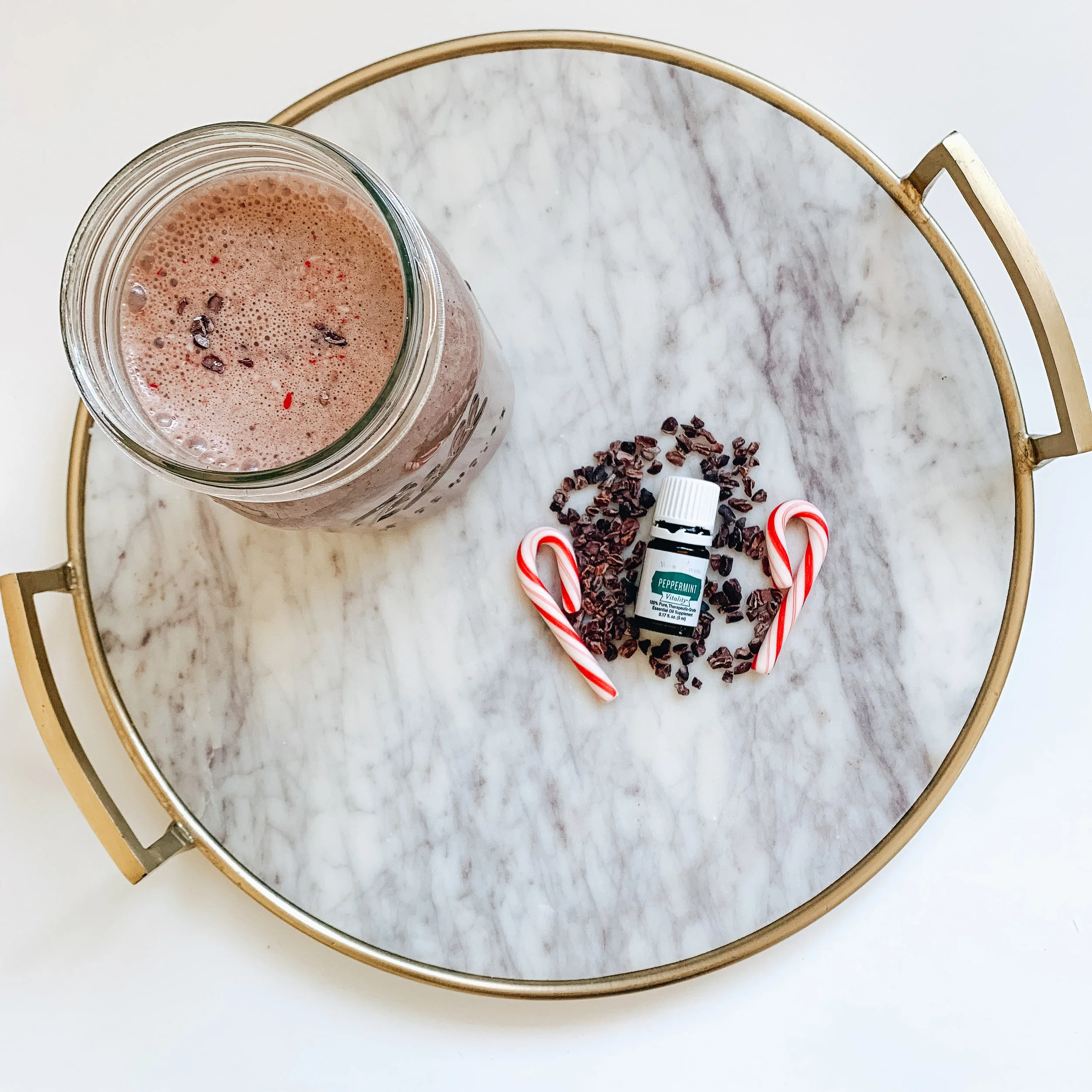 Peppermint Mocha Smoothie 🎄 — Hustle Sanely® by Jess Massey