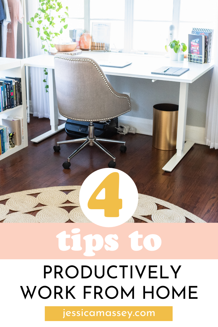 4 Tips to Productively Work From Home — Hustle Sanely® by Jess Massey
