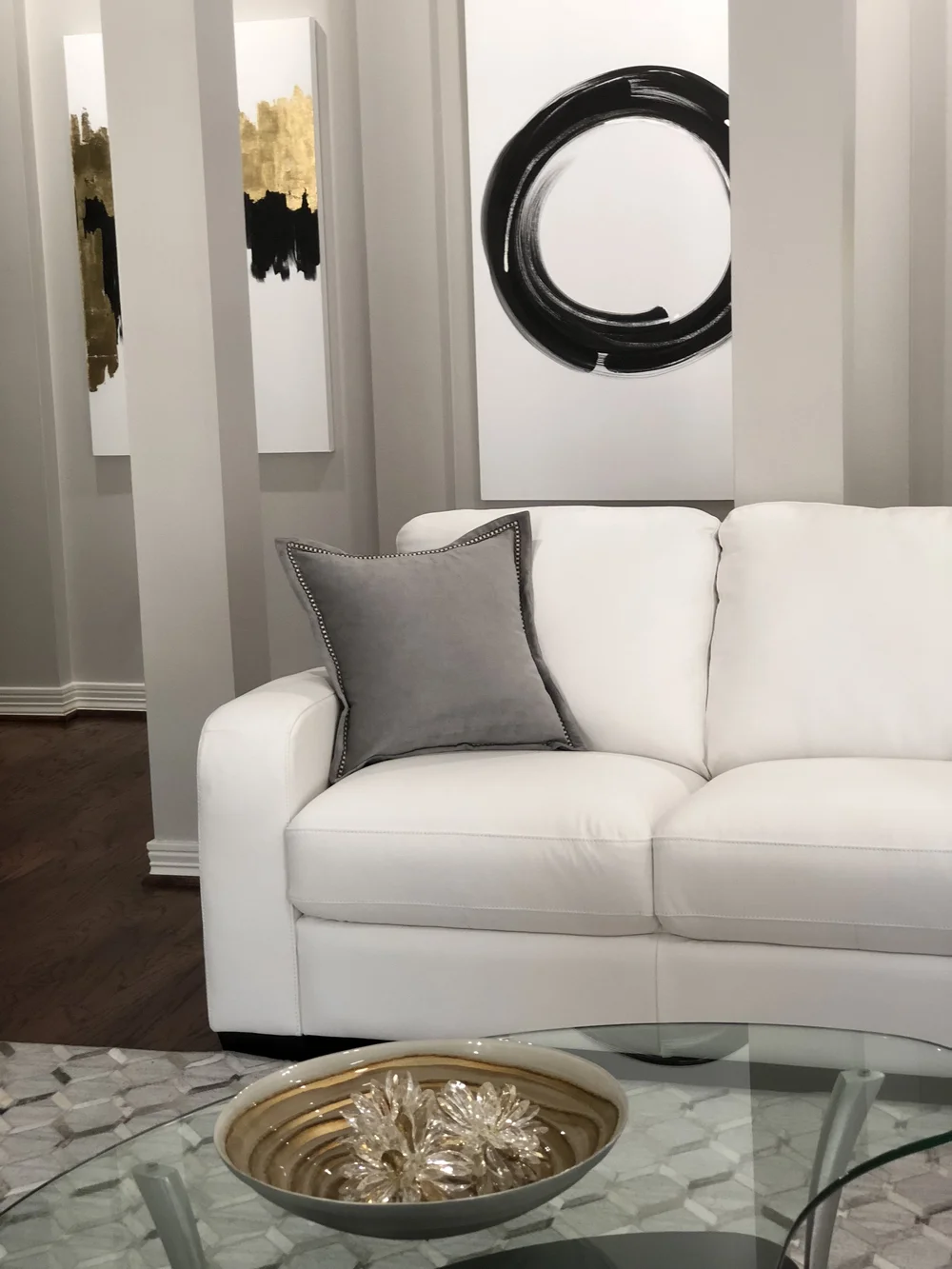 Design On A Dime Modern Luxury Living Room | Cabinets Matttroy