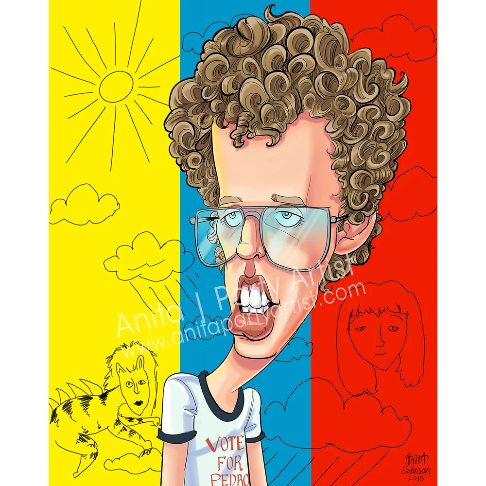 Napoleon Dynamite Cartoon