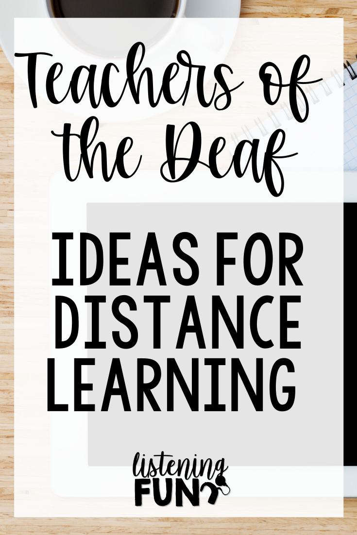 Distance Learning Resources for Teachers of the Deaf — Listening Fun