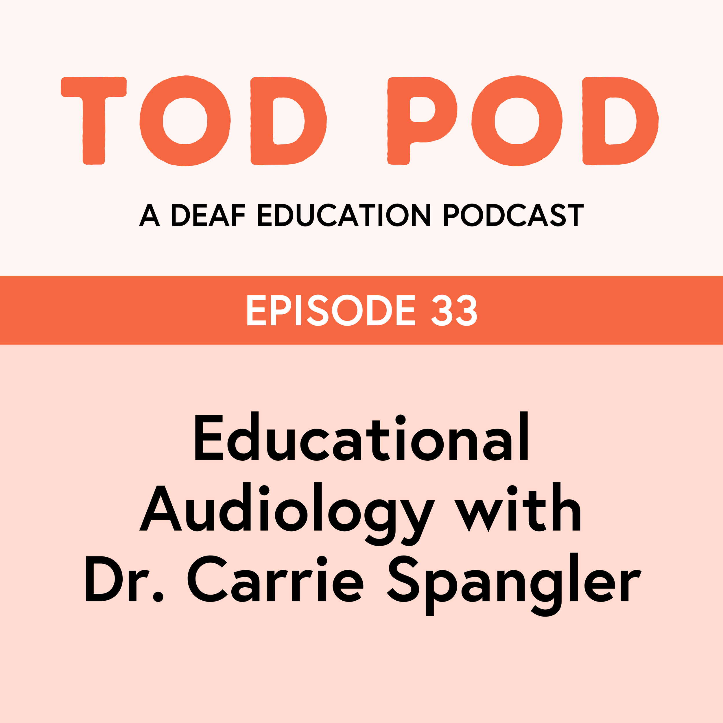 33: Educational Audiology with Dr. Carrie Spangler — Listening Fun