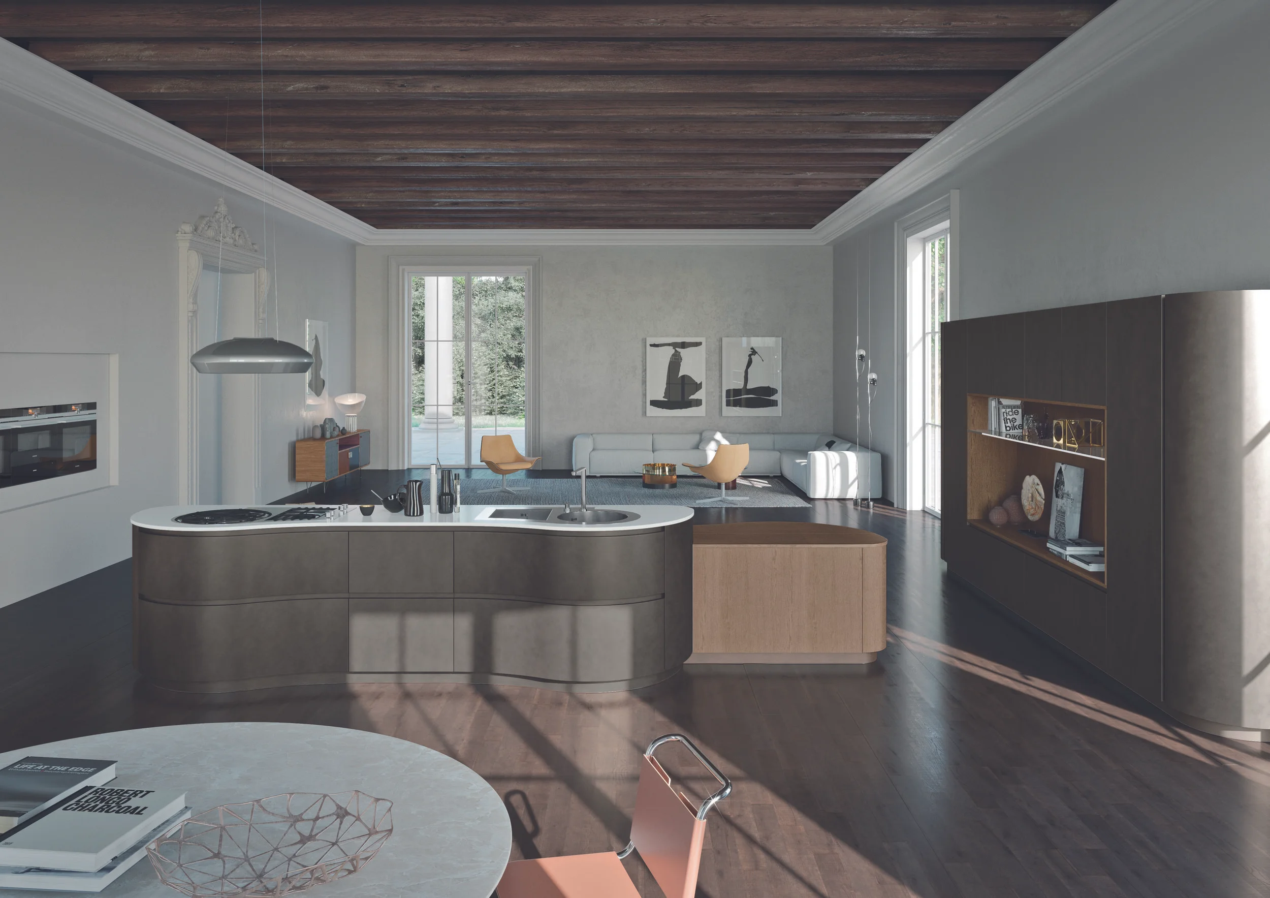 Beautiful Dune Kitchen Design From Pedini