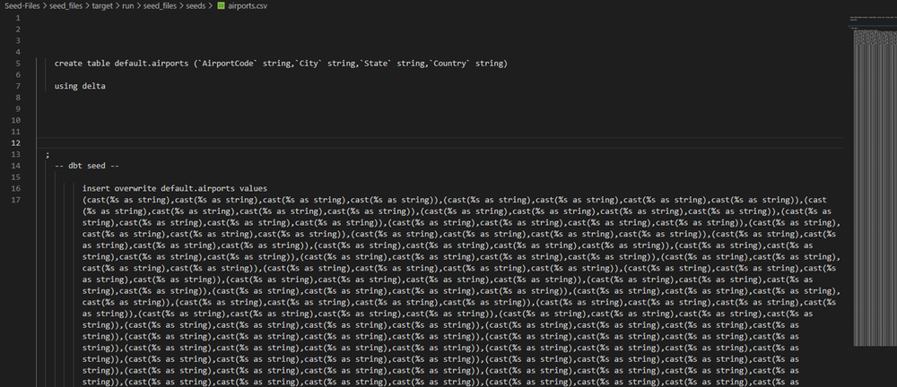 Seeding Files With dbt — Advancing Analytics